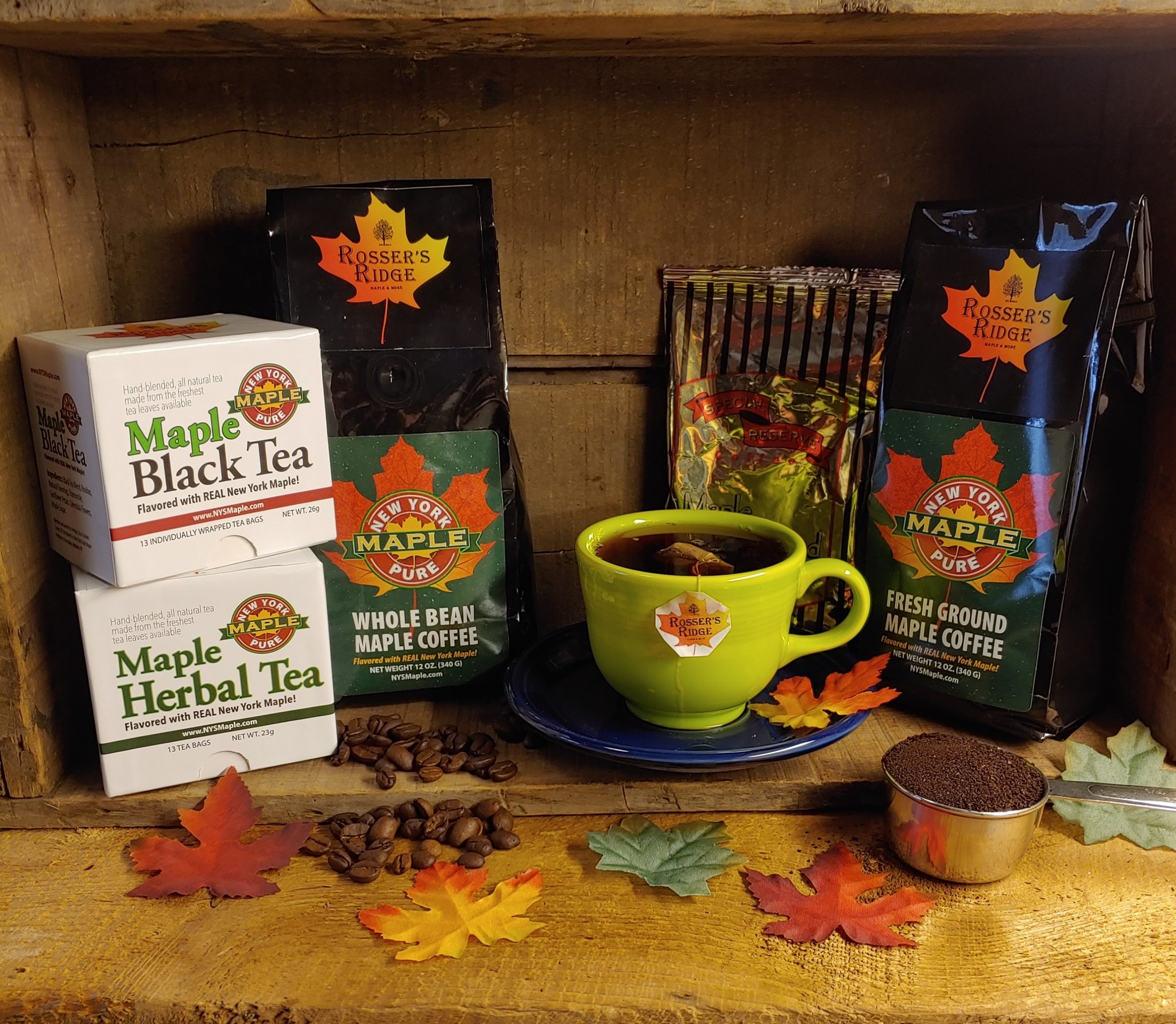 Maple Coffee - Ground - Rosser's Ridge Maple Syrup